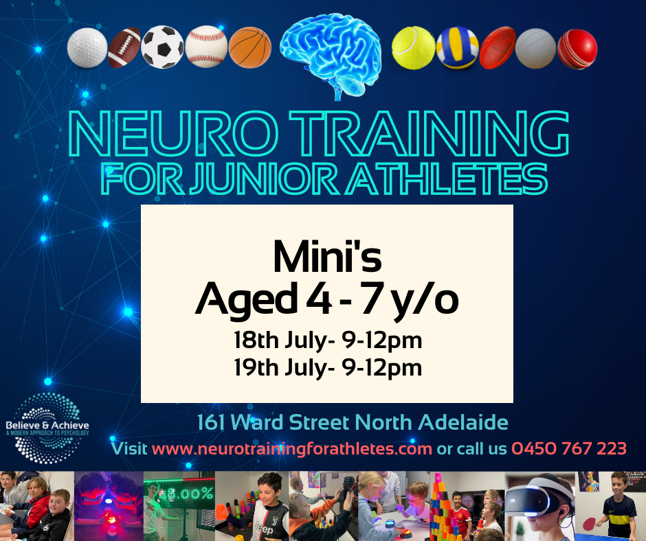 NEURO TRAINING FOR JUNIOR ATHLETES | Believe and Achieve
